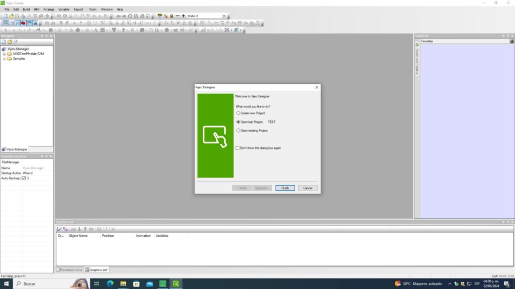 SOMACHINE 4.3 / VIJEO DESIGNER 6.2 – AUTOMATIZACION Y CONTROL