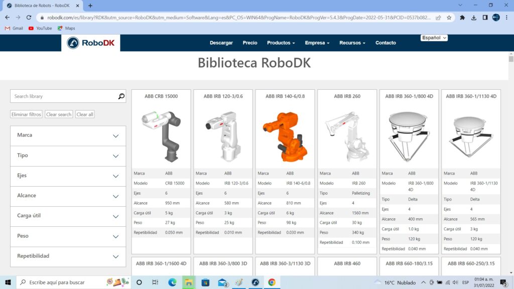 ROBODK 5.9 ILIMITADO – AUTOMATIZACION Y CONTROL