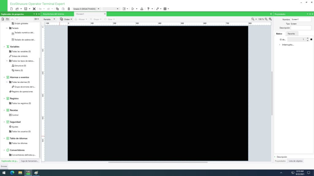 ECOSTRUXURE OPERATOR TERMINAL EXPERT V3.1 – AUTOMATIZACION Y CONTROL