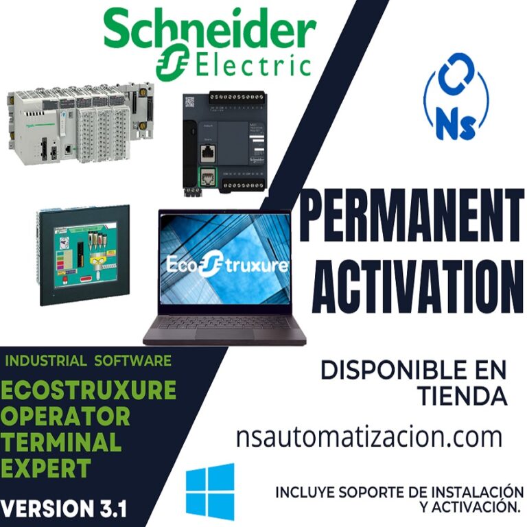 ECOSTRUXURE OPERATOR TERMINAL EXPERT V3.1 – AUTOMATIZACION Y CONTROL