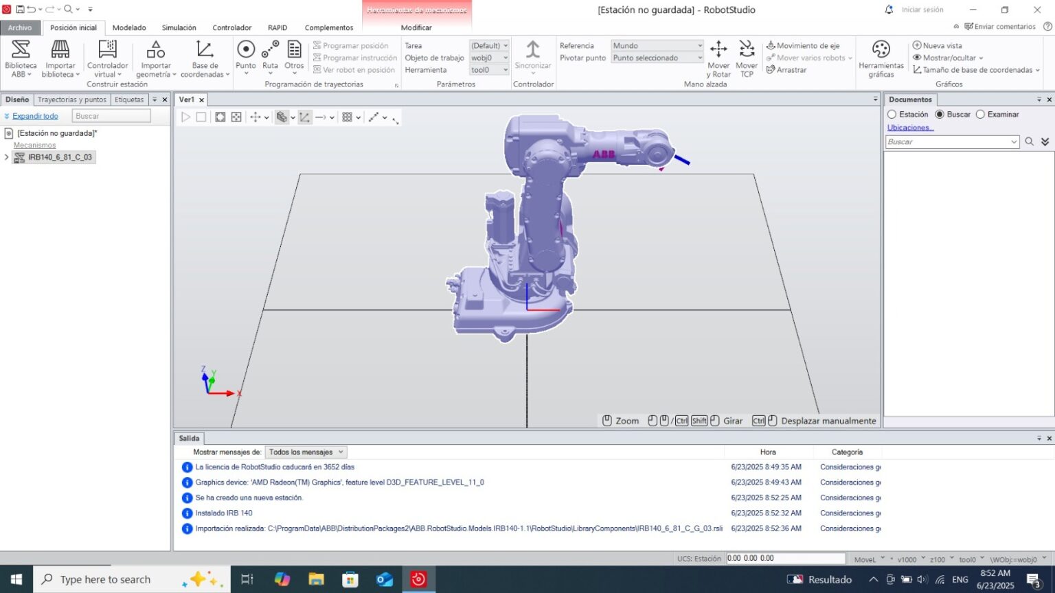 ABB ROBOT STUDIO 2025.2 – AUTOMATIZACION Y CONTROL