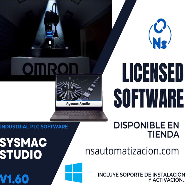 SYSMAC STUDIO 1.60 – AUTOMATIZACION Y CONTROL